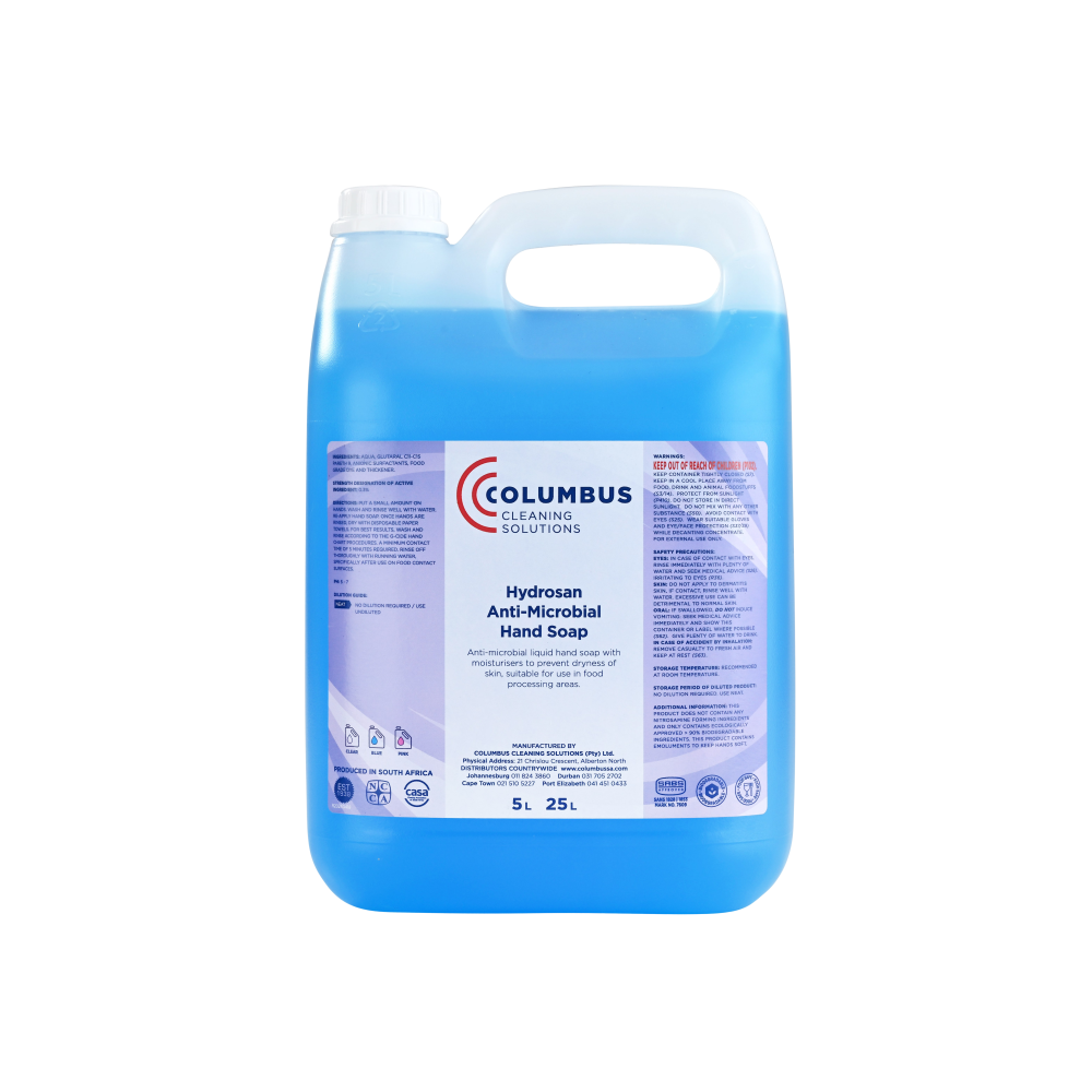 Columbus Hydrosan Anti-Microbial Hand Soap – Clean Source