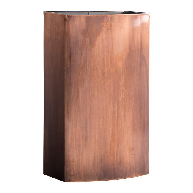 Ticra Slimline Wall Bin 27L Copper Gloss – Clean Source