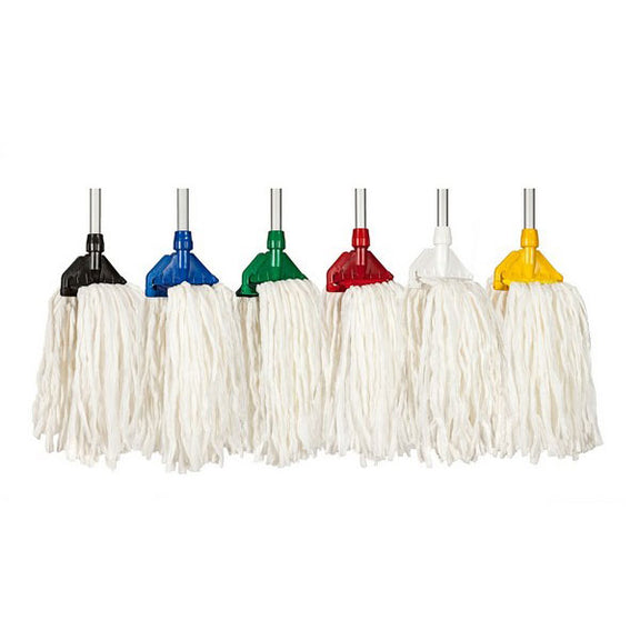 Hygiene (Spunlace) Fan Mop Head 280g (Low Lint) with Colour Coded webb ...